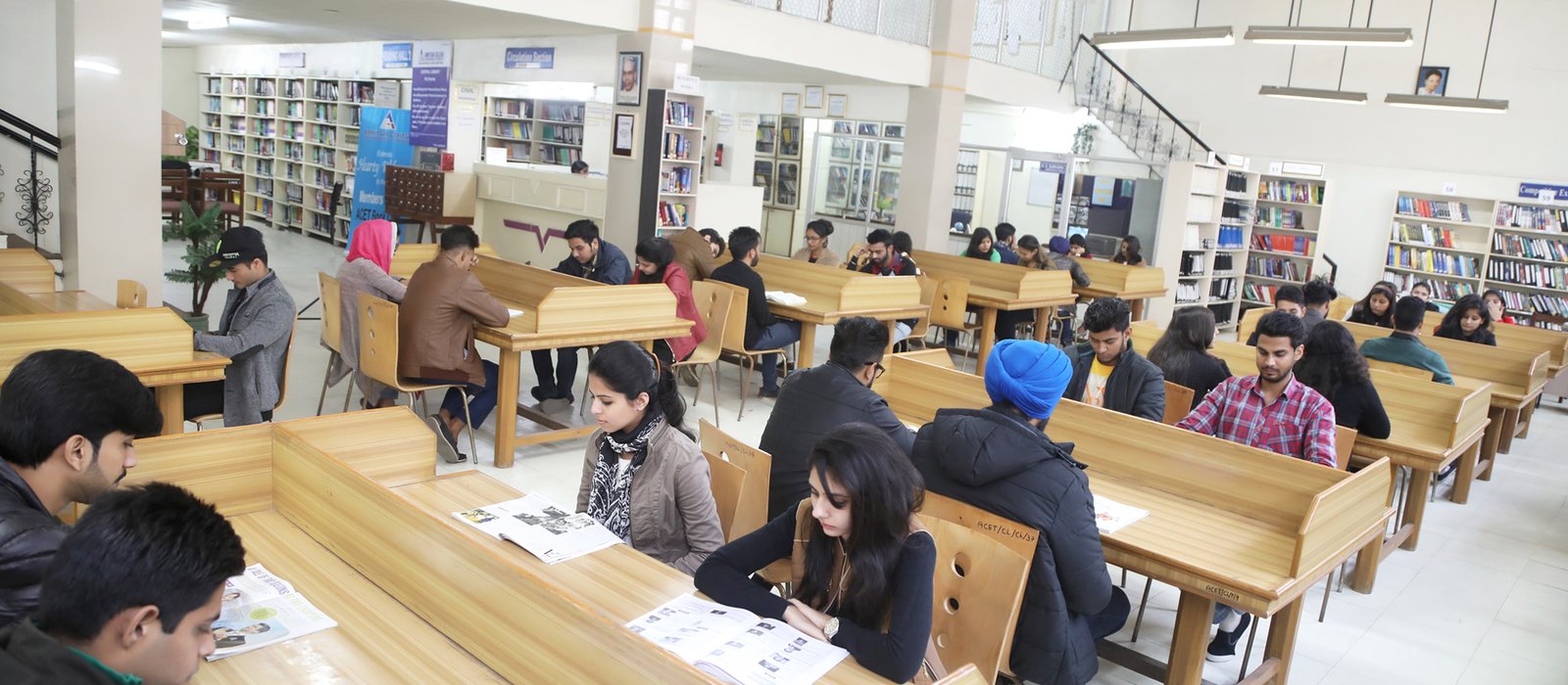 AGC Library Facility | Amritsar Group of Colleges | Punjab